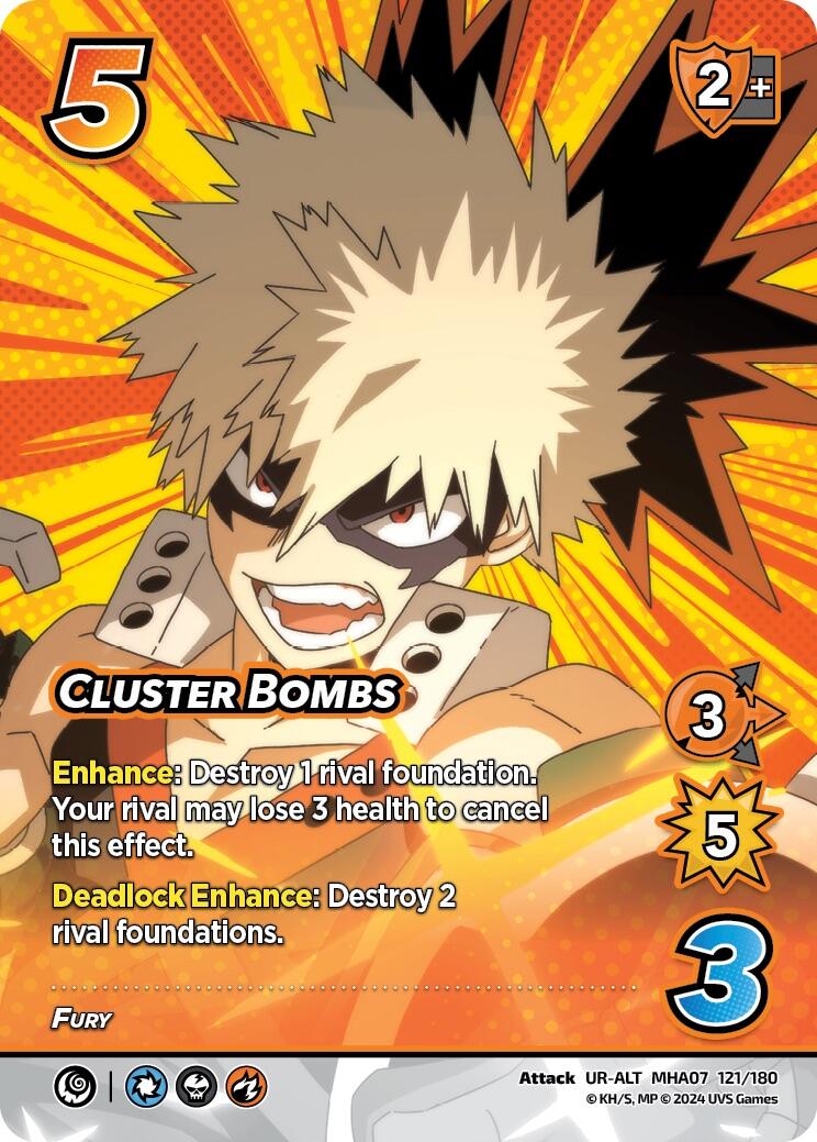 Cluster Bombs (Alternate Art) - UniVersus: My Hero Academia: Girl Power ...