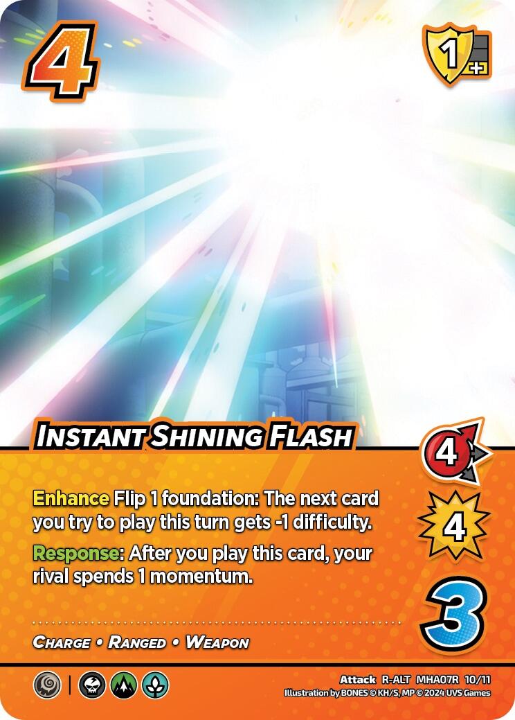 Instant Shining Flash (Alternate Art) - UniVersus: My Hero Academia ...
