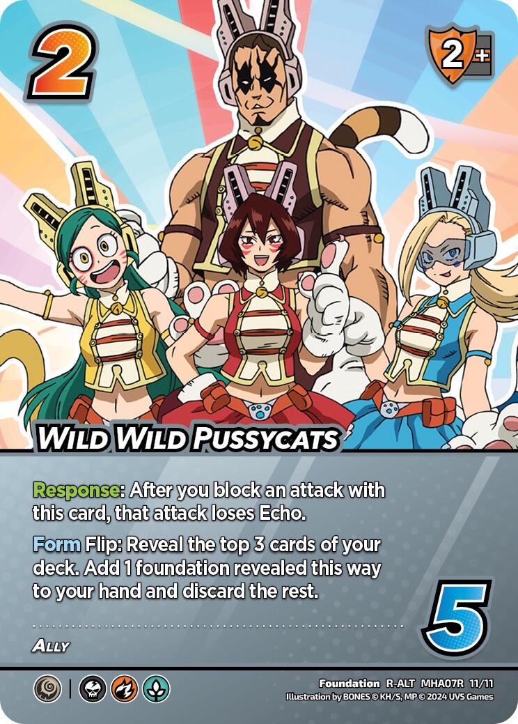 Wild Wild Pussycats Alternate Art Universus My Hero Academia Girl 4352