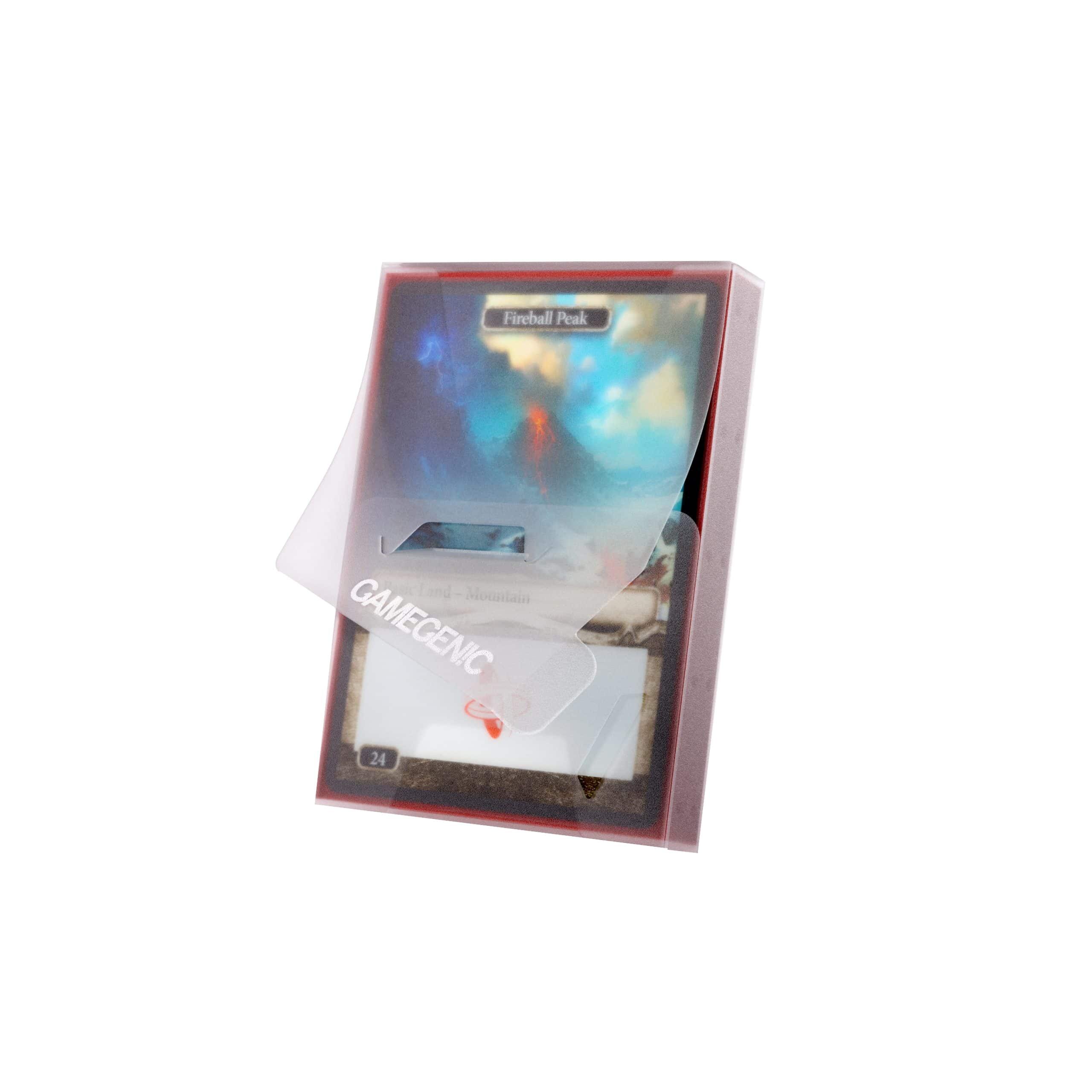 GameGenic Cube Pocket Set - Clear (Holds 15+) - GameGenic Deck Boxes ...