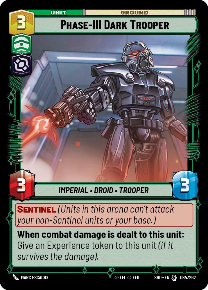 Phase-III Dark Trooper - Shadows of the Galaxy - Star Wars: Unlimited