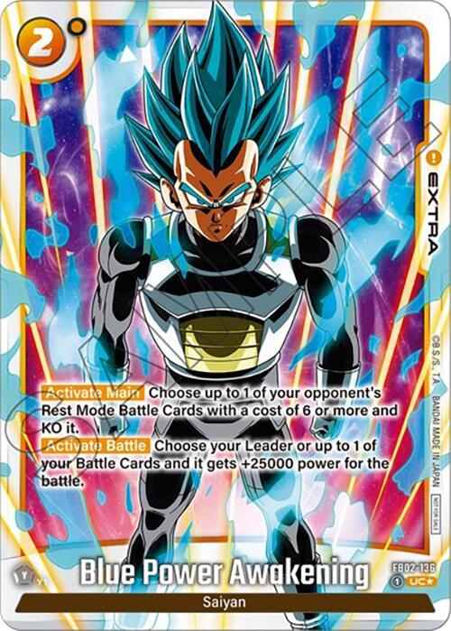 Blue Power Awakening - FB02-136 (Tournament Pack -Winner- 02) - Tournament and Championship ...