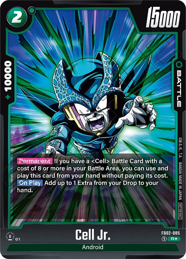 Cell Jr. - FB02-085 (Championship Pack 01) - Tournament and ...