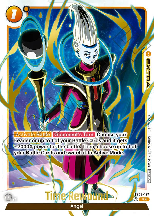 Time Rewound - FB02-137 (Championship Pack 01) (Gold) - Tournament and Championship Promos ...