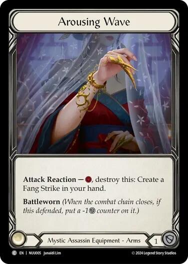 Arousing Wave - Blitz Deck: Part the Mistveil - Nuu - Flesh and Blood TCG
