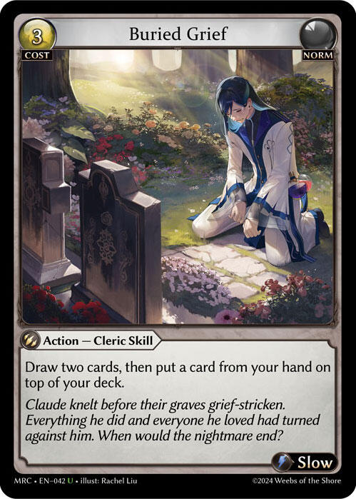 Buried Grief - Mercurial Heart - Grand Archive TCG