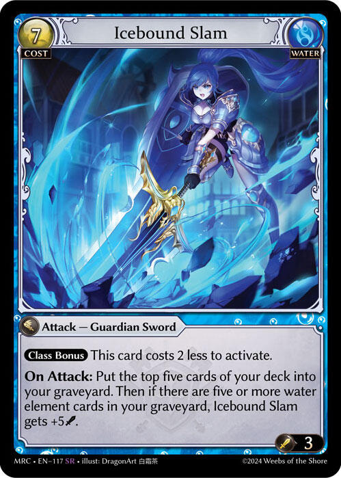 Icebound Slam - Mercurial Heart - Grand Archive TCG