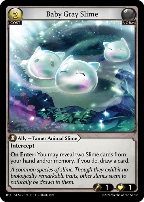 Baby Gray Slime - Silvie Re:Collection, Slime Sovereign - Grand Archive TCG