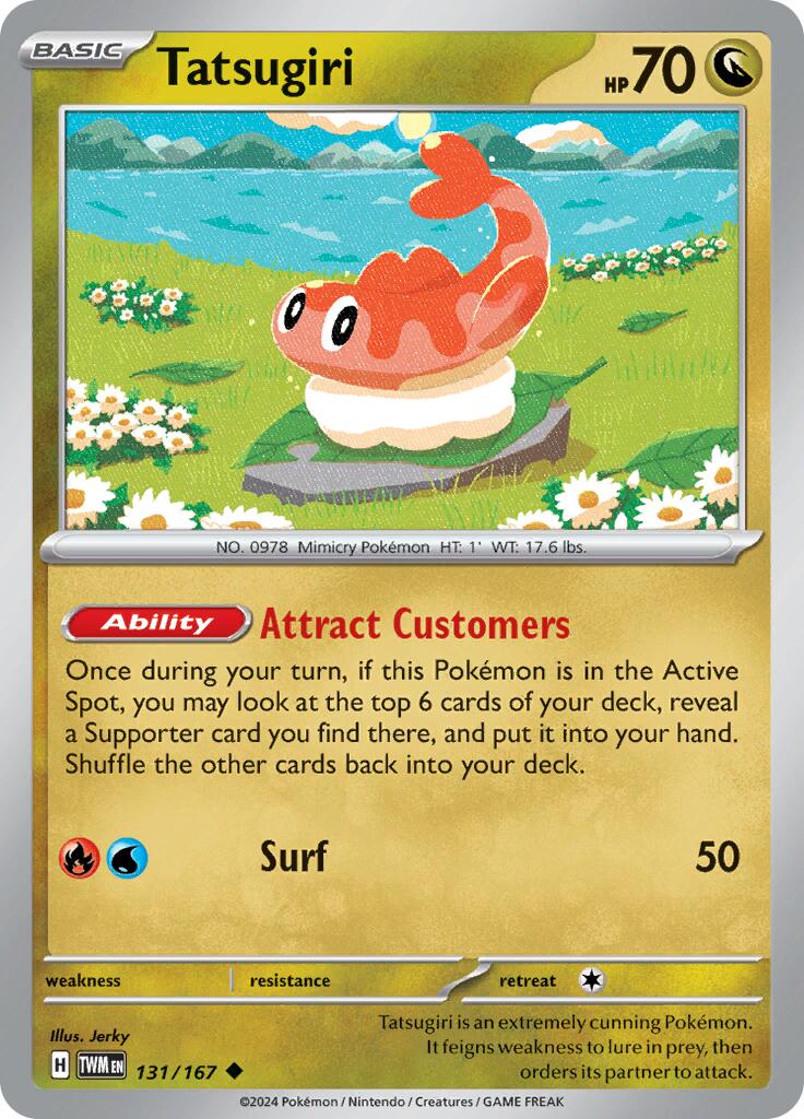 Tatsugiri - 131/167 - SV06: Twilight Masquerade - Pokemon