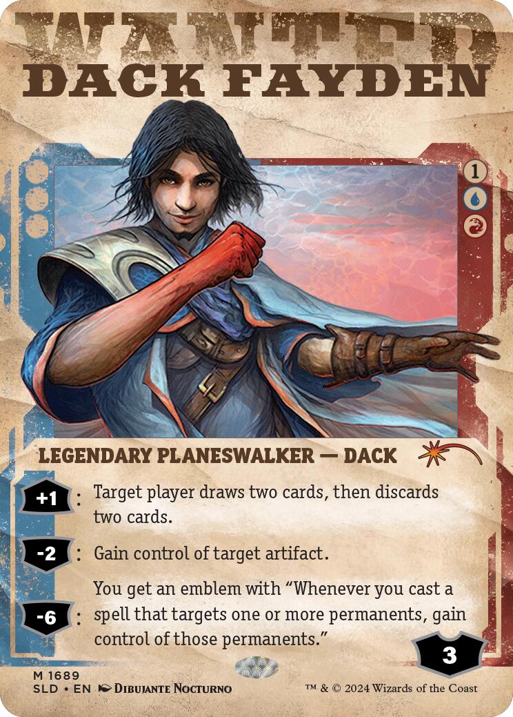 Dack Fayden (1689) - Secret Lair Drop Series - Magic: The Gathering