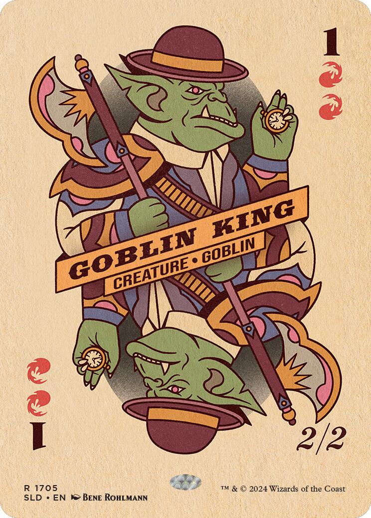Goblin King (1705) - Secret Lair Drop Series - Magic: The Gathering