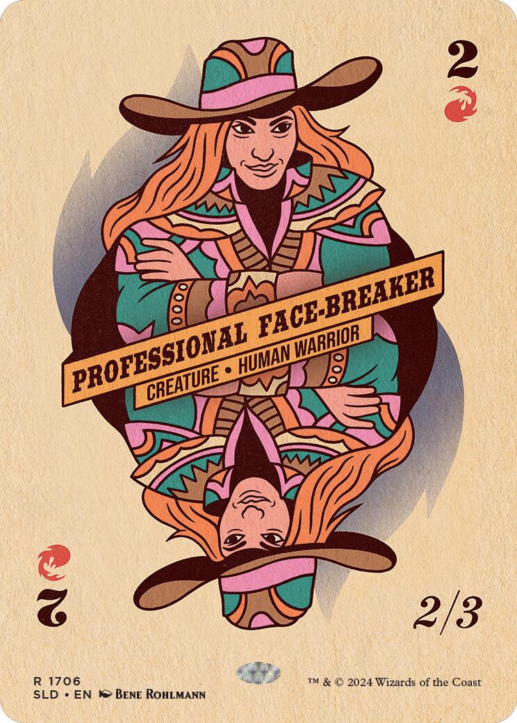 Professional Face-Breaker - Secret Lair Drop Series - Magic: The Gathering