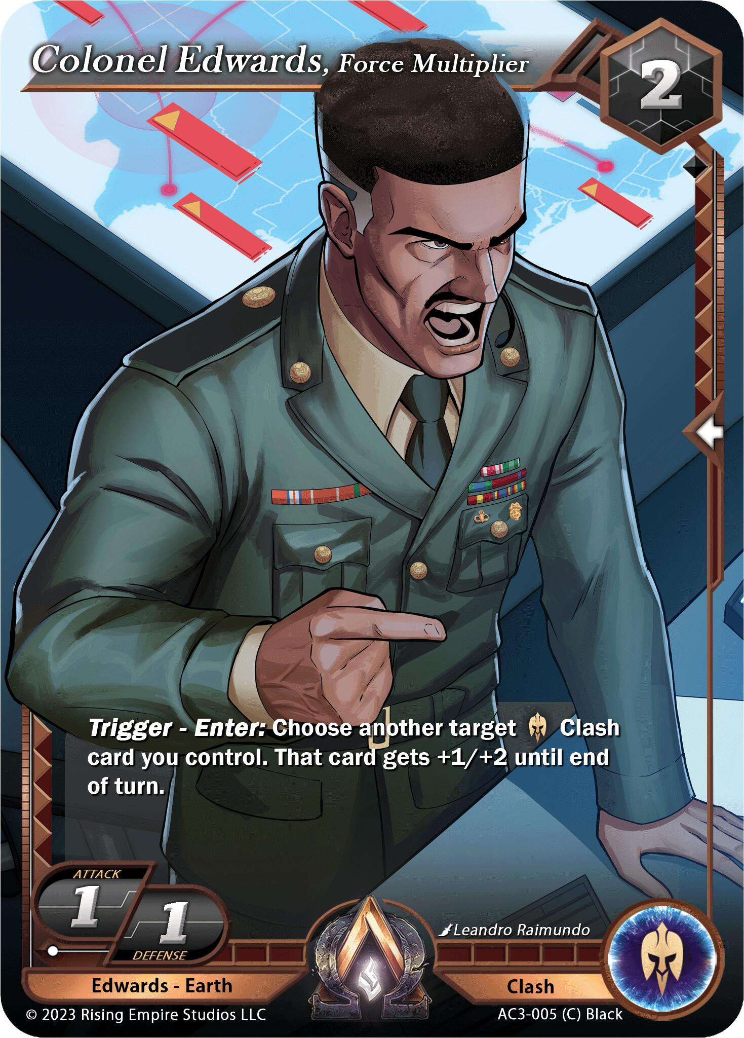 Colonel Edwards, Force Multiplier - Unrivaled - Alpha Clash