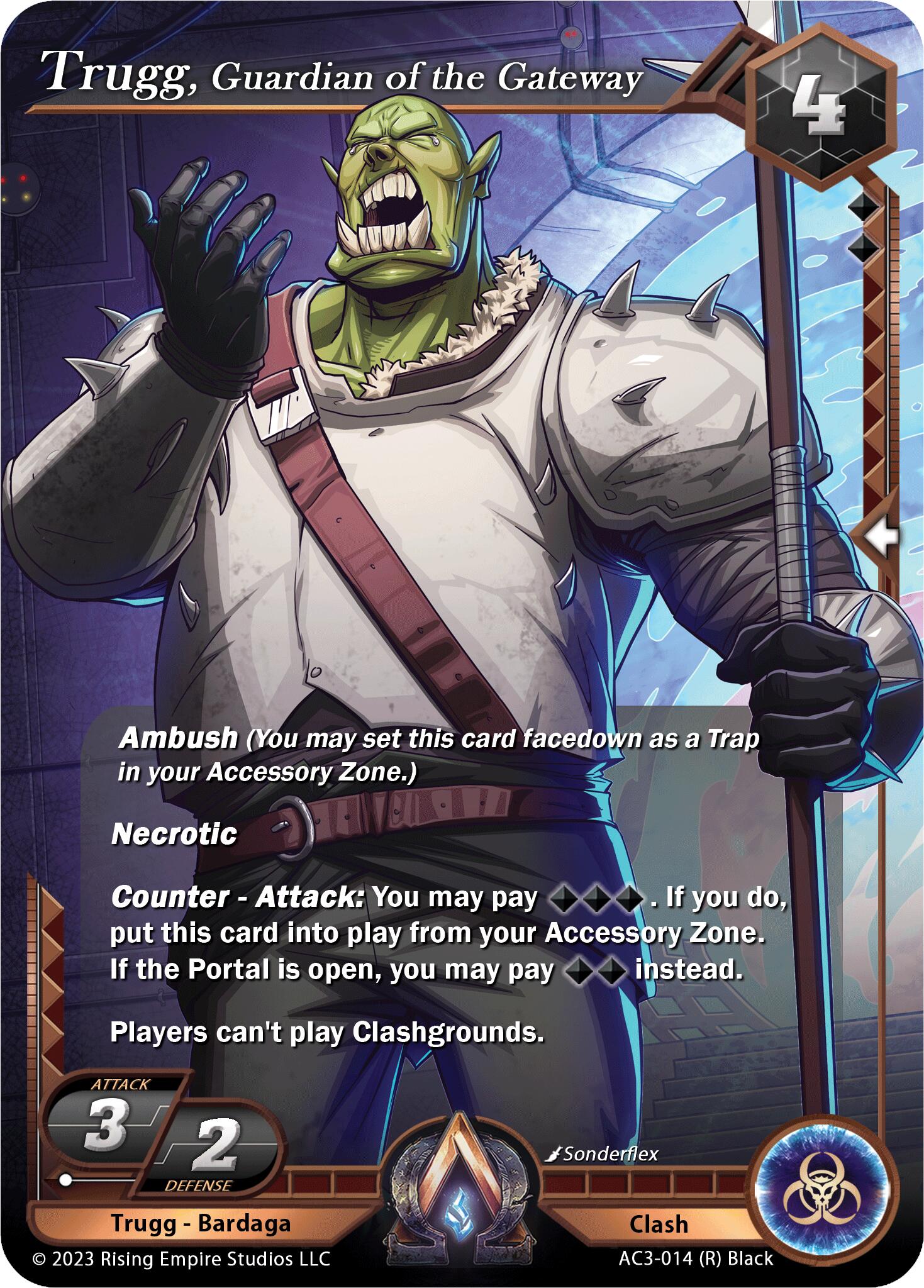 Trugg, Guardian of the Gateway - Unrivaled - Alpha Clash