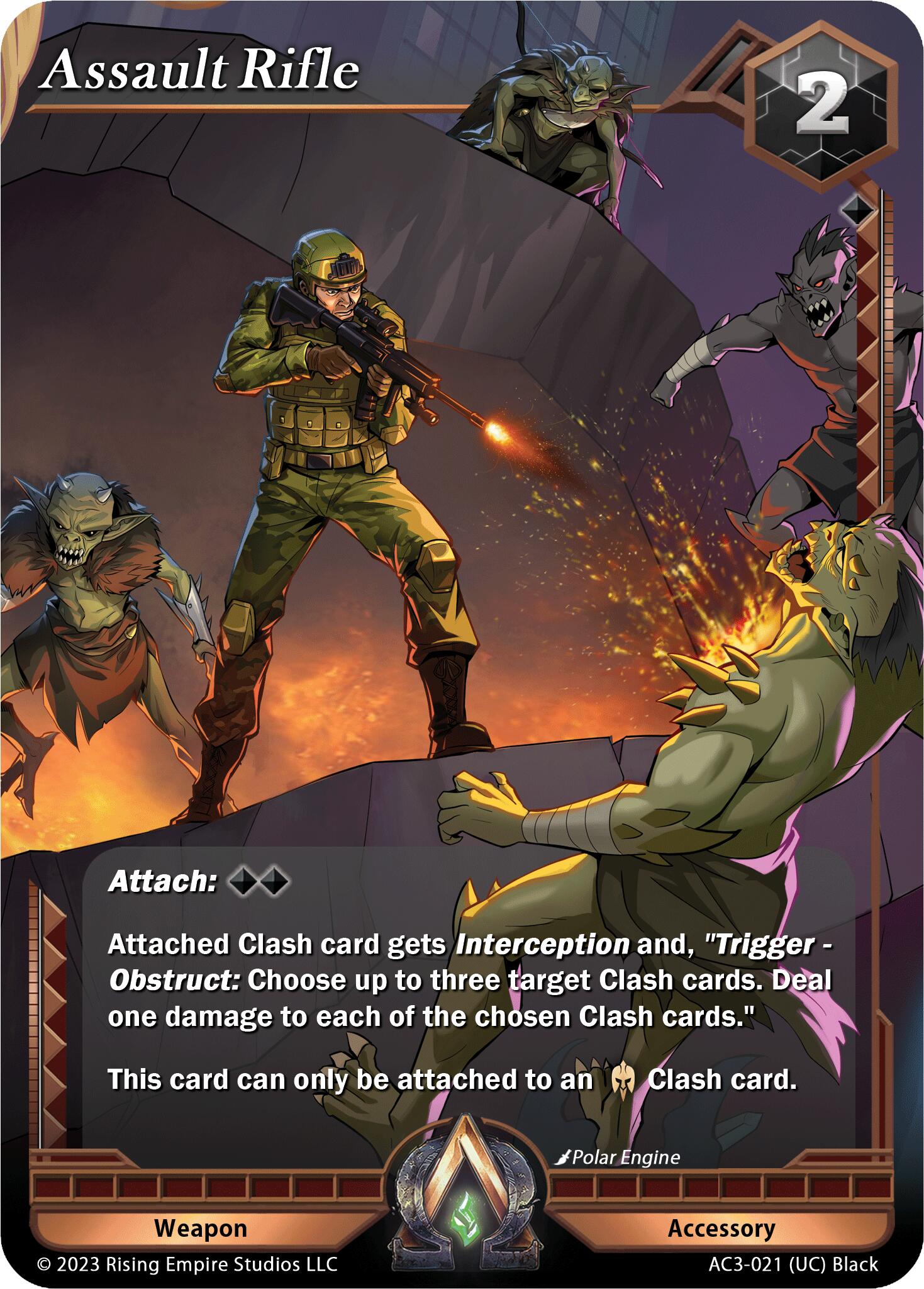 Assault Rifle - Unrivaled - Alpha Clash