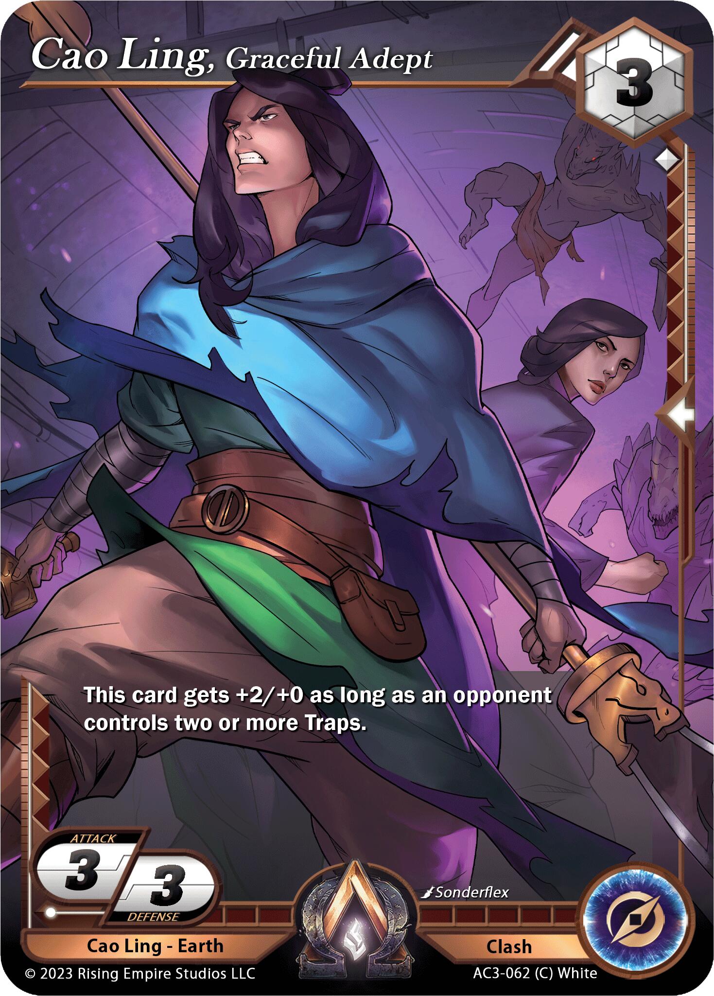 Cao Ling, Graceful Adept - Unrivaled - Alpha Clash