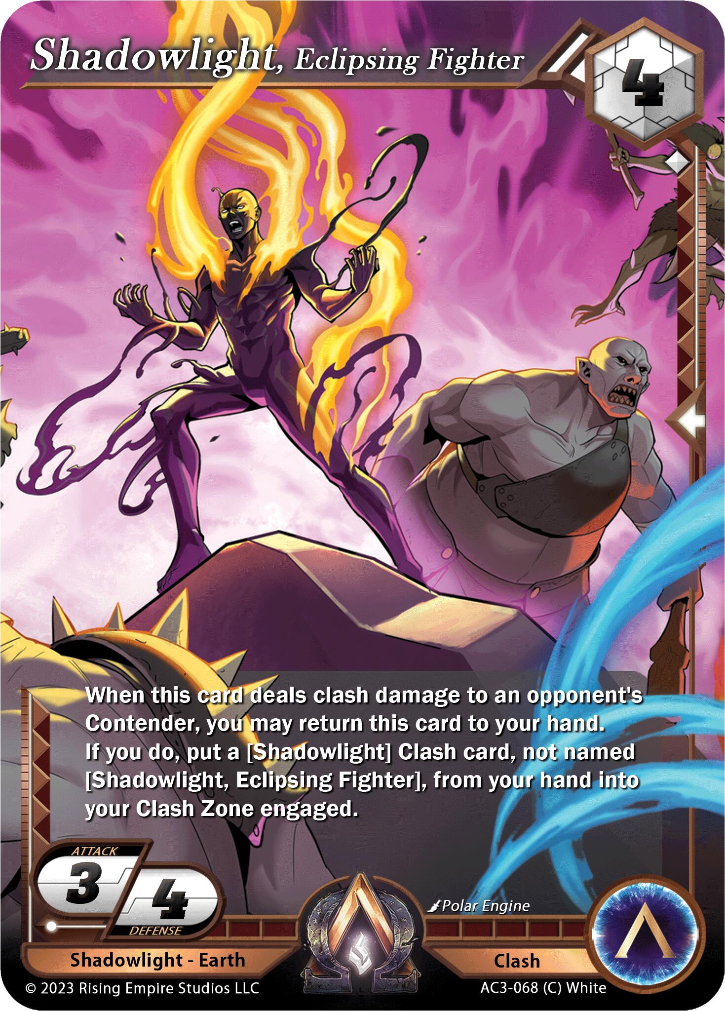 Shadowlight, Eclipsing Fighter - Unrivaled - Alpha Clash