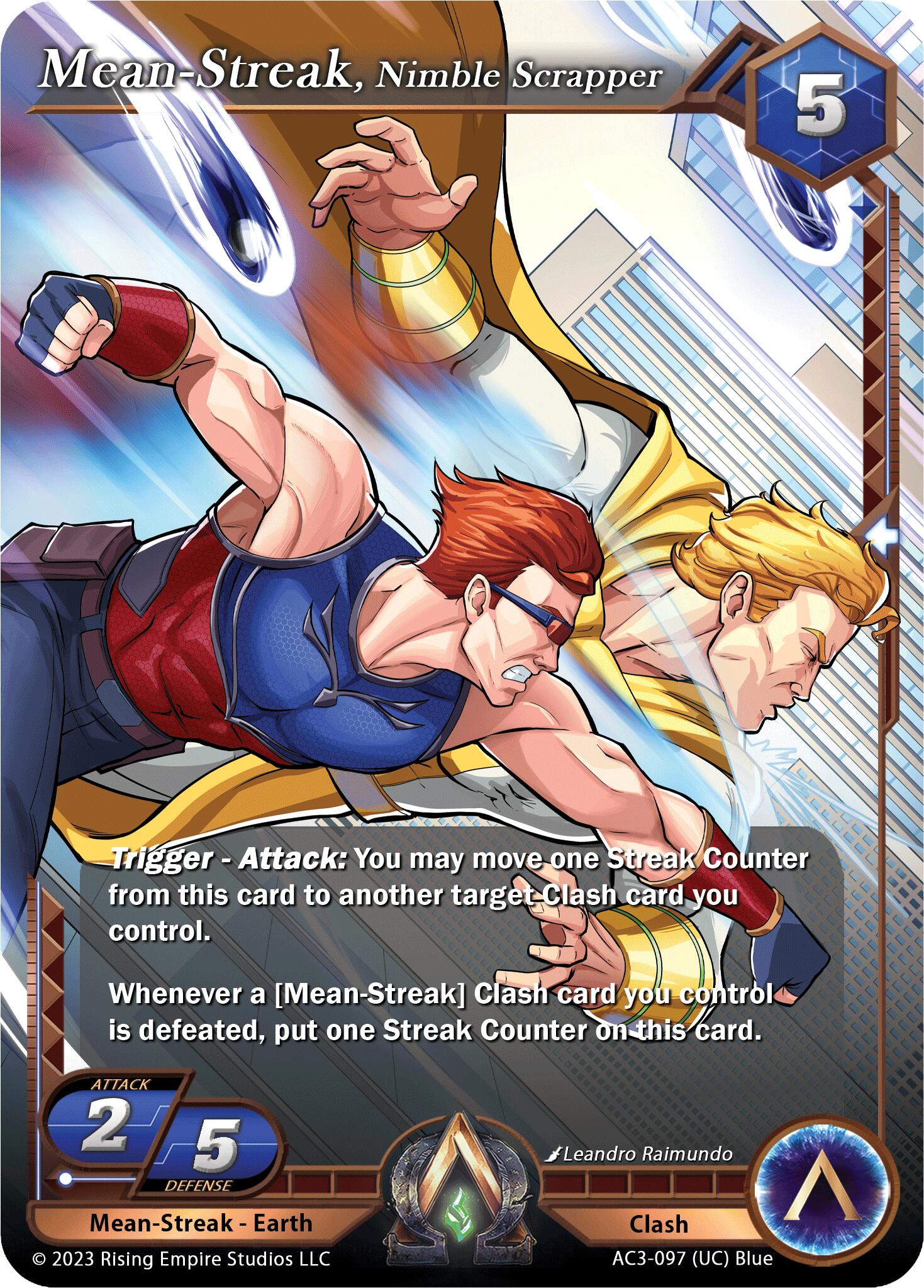 Mean-Streak, Nimble Scrapper - Unrivaled - Alpha Clash