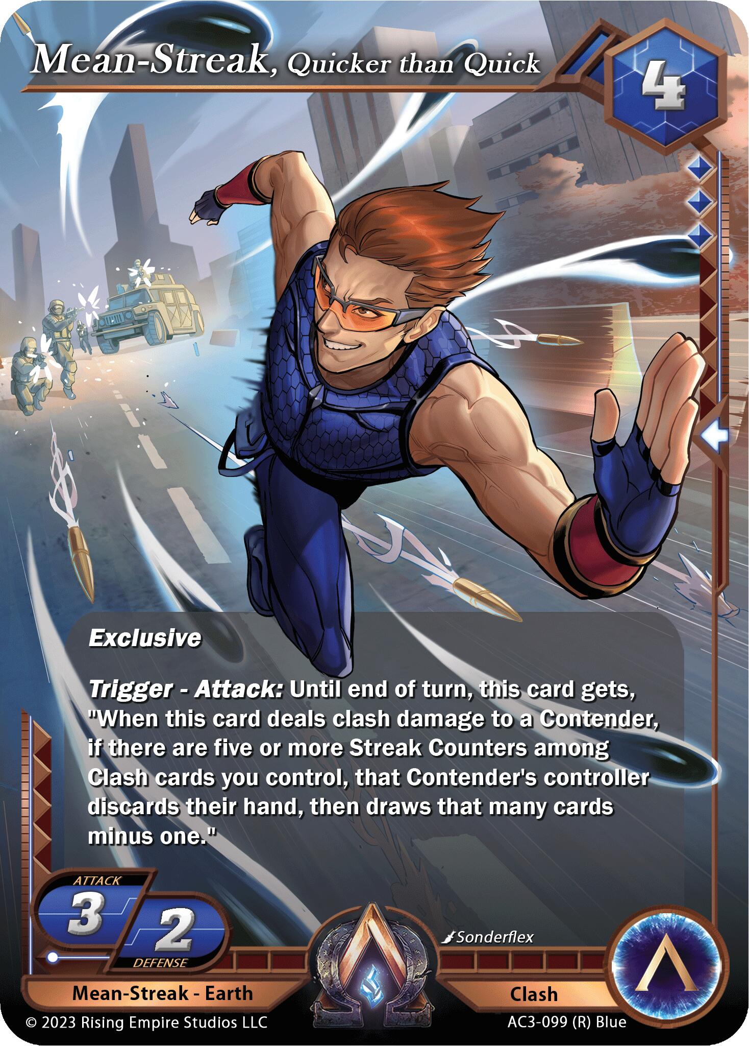 Mean-Streak, Quicker than Quick - Unrivaled - Alpha Clash