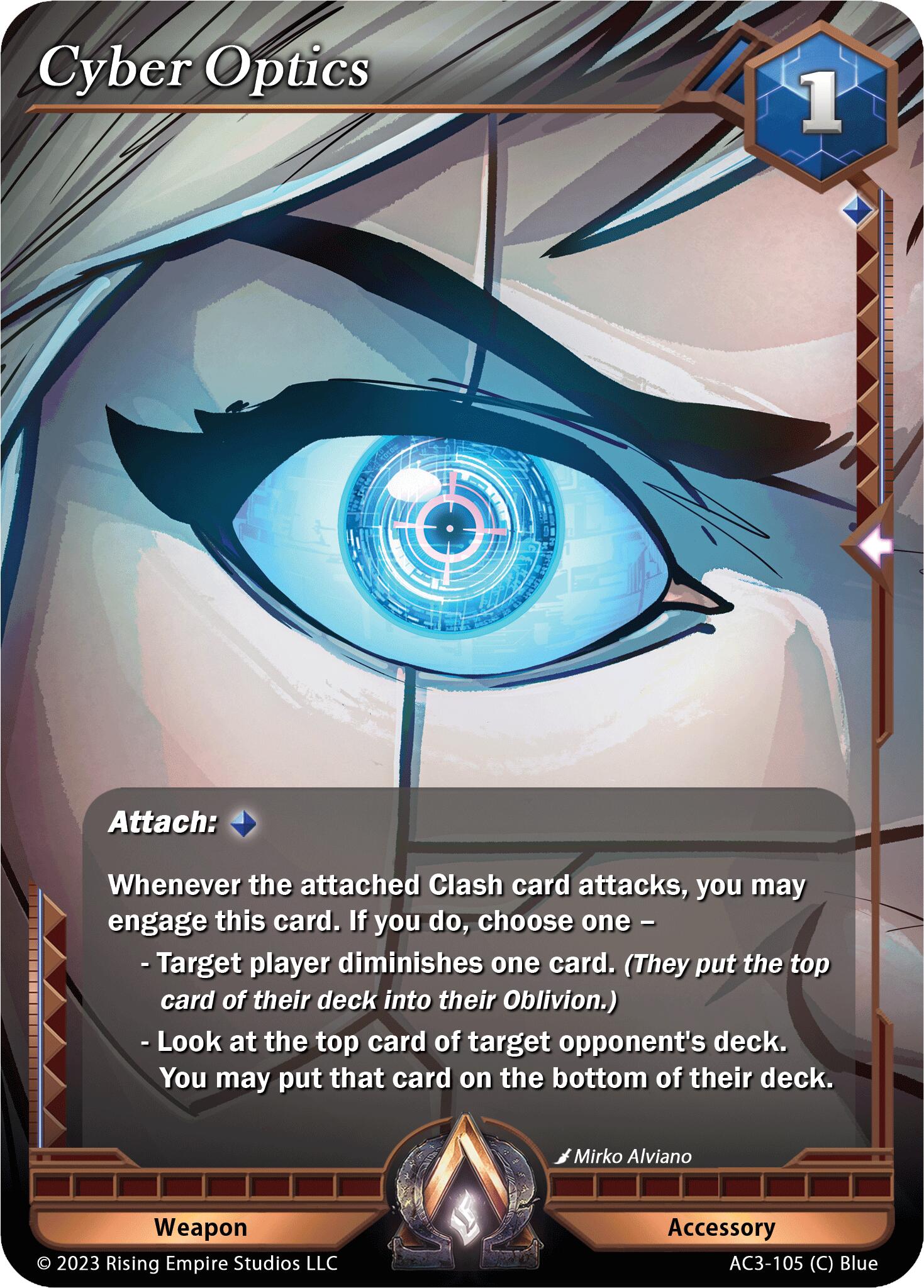 Cyber Optics - Unrivaled - Alpha Clash