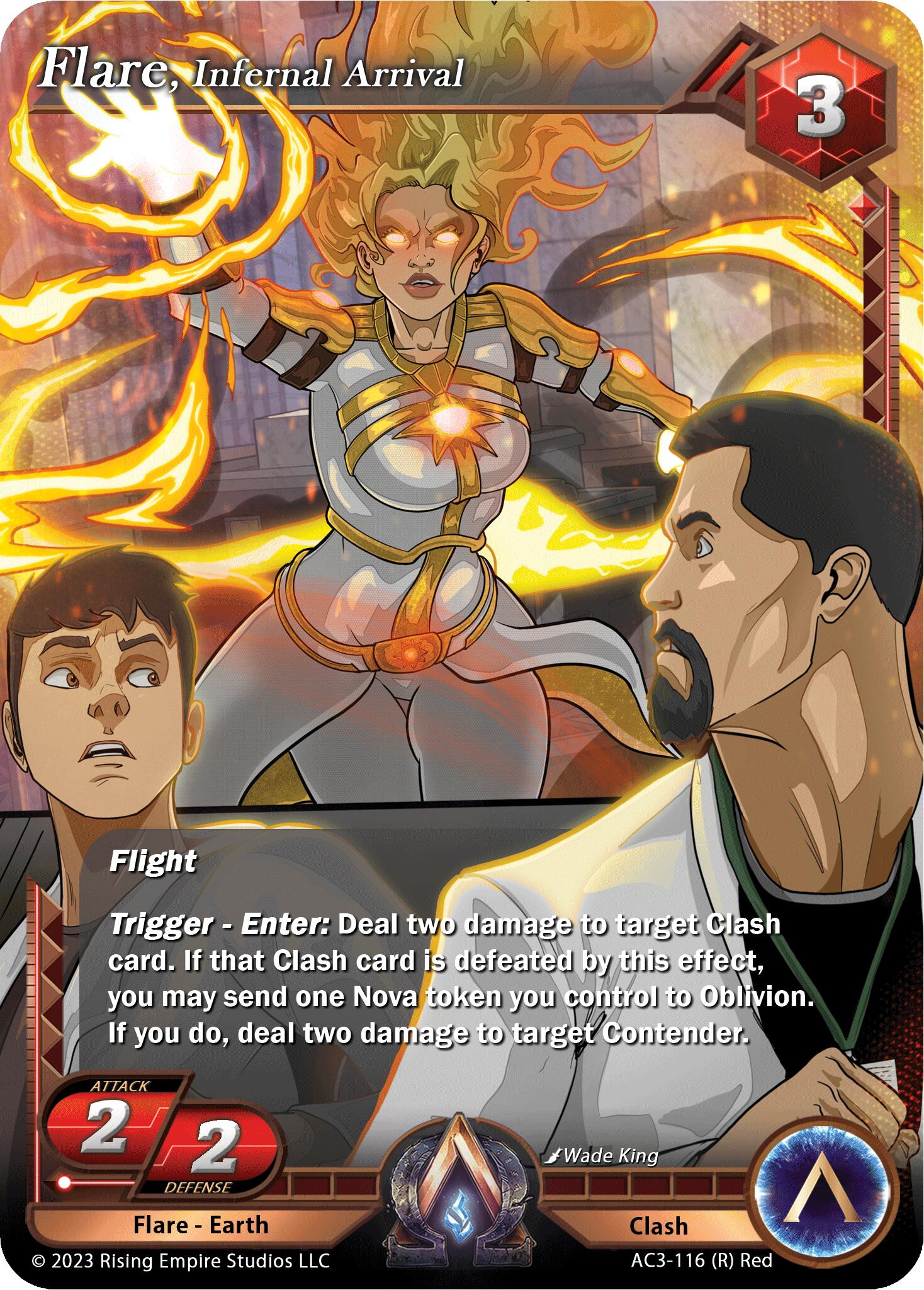 Flare, Infernal Arrival - Unrivaled - Alpha Clash