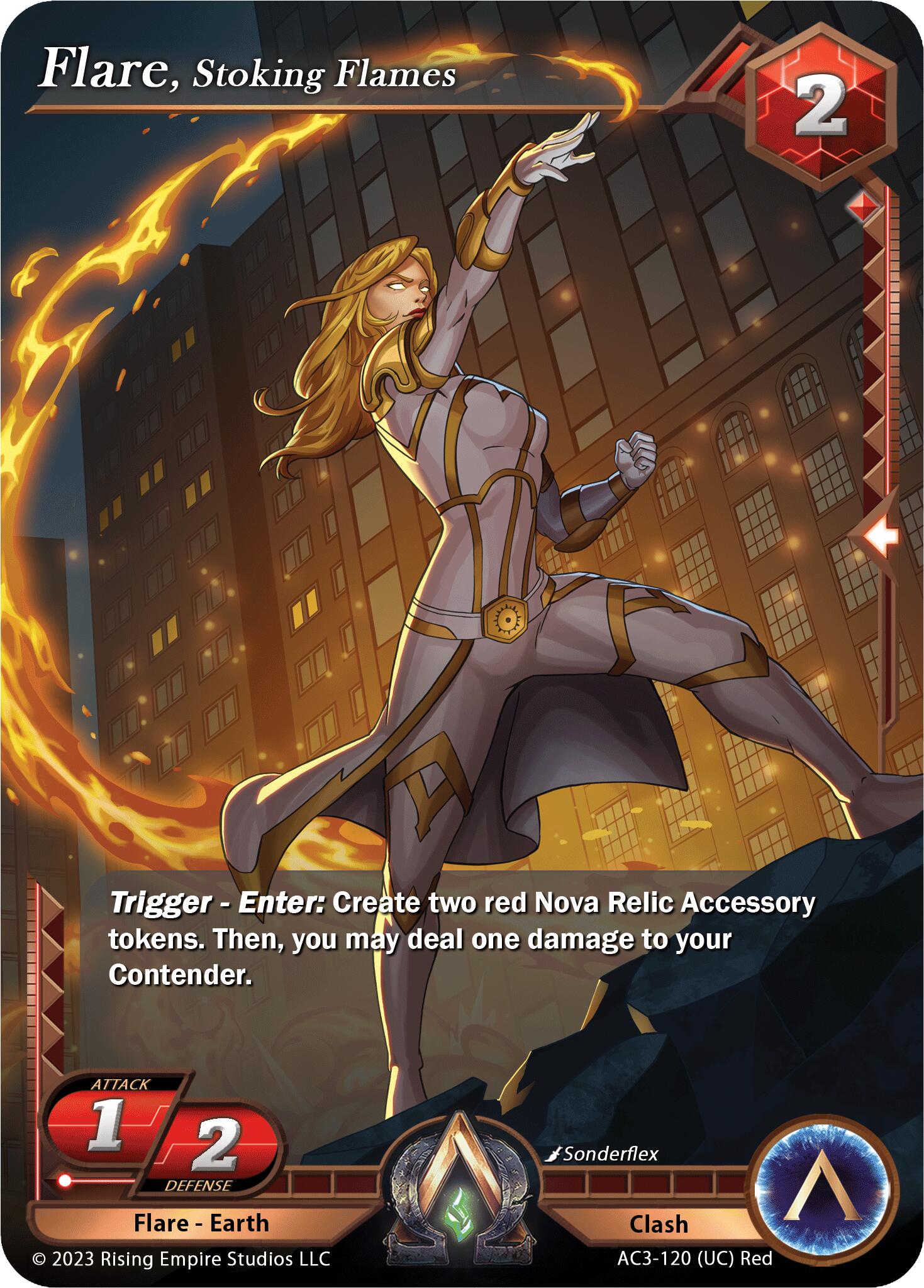Flare, Stoking Flames - Unrivaled - Alpha Clash