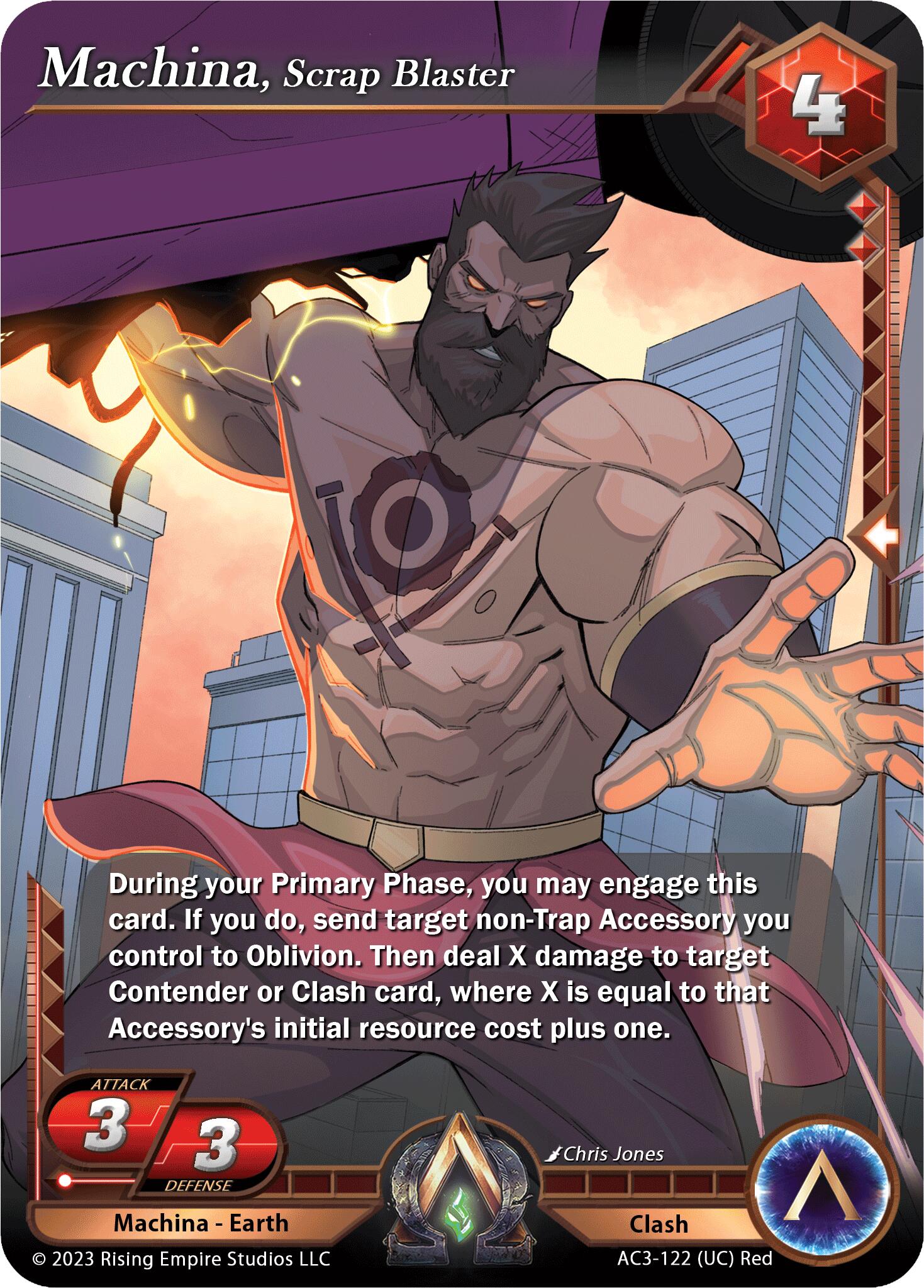 Machina, Scrap Blaster - Unrivaled - Alpha Clash