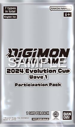 2024 Evolution Cup - Wave 1 Participation Pack - Digimon Promotion ...