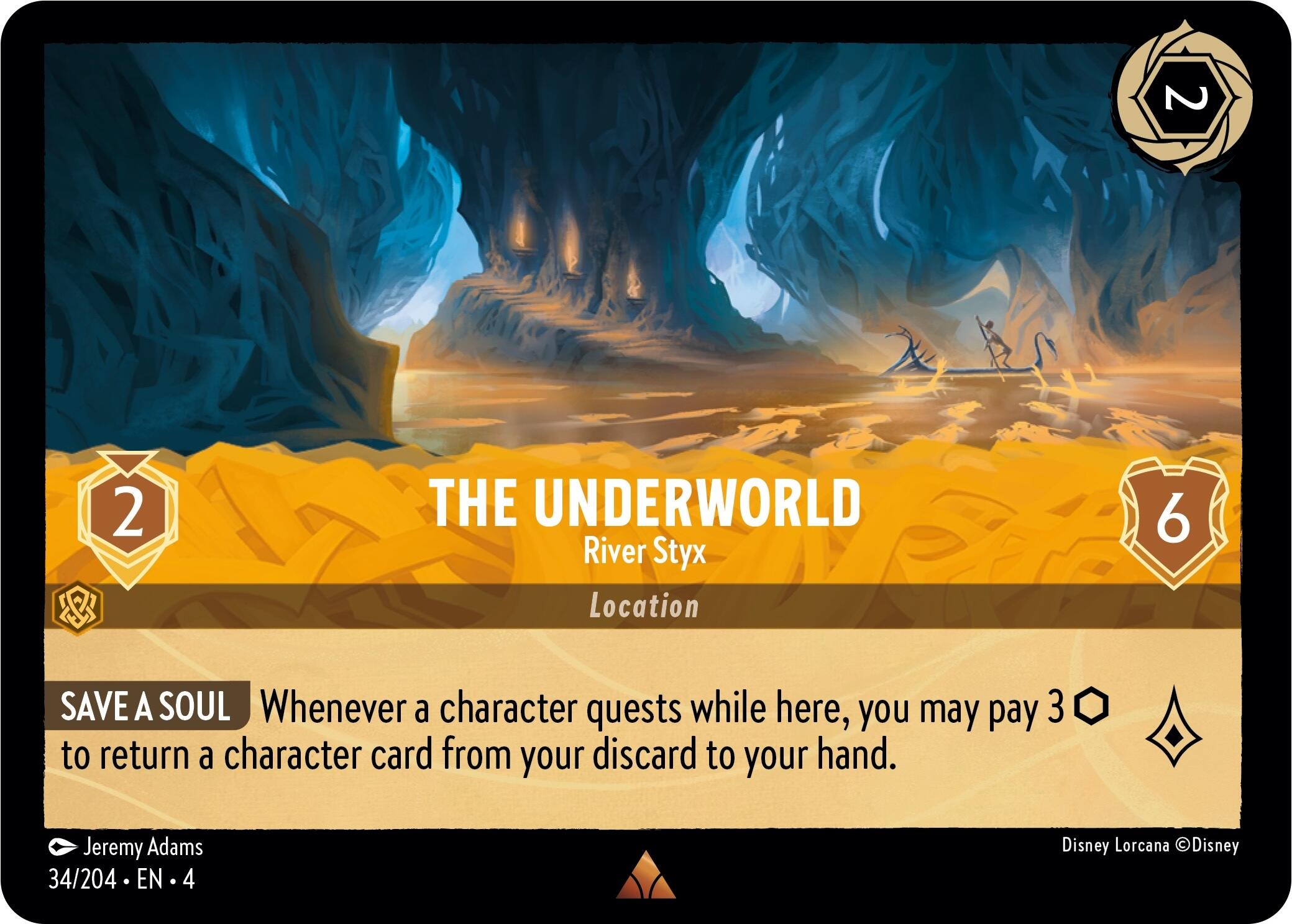 The Underworld - River Styx - Ursula's Return - Disney Lorcana