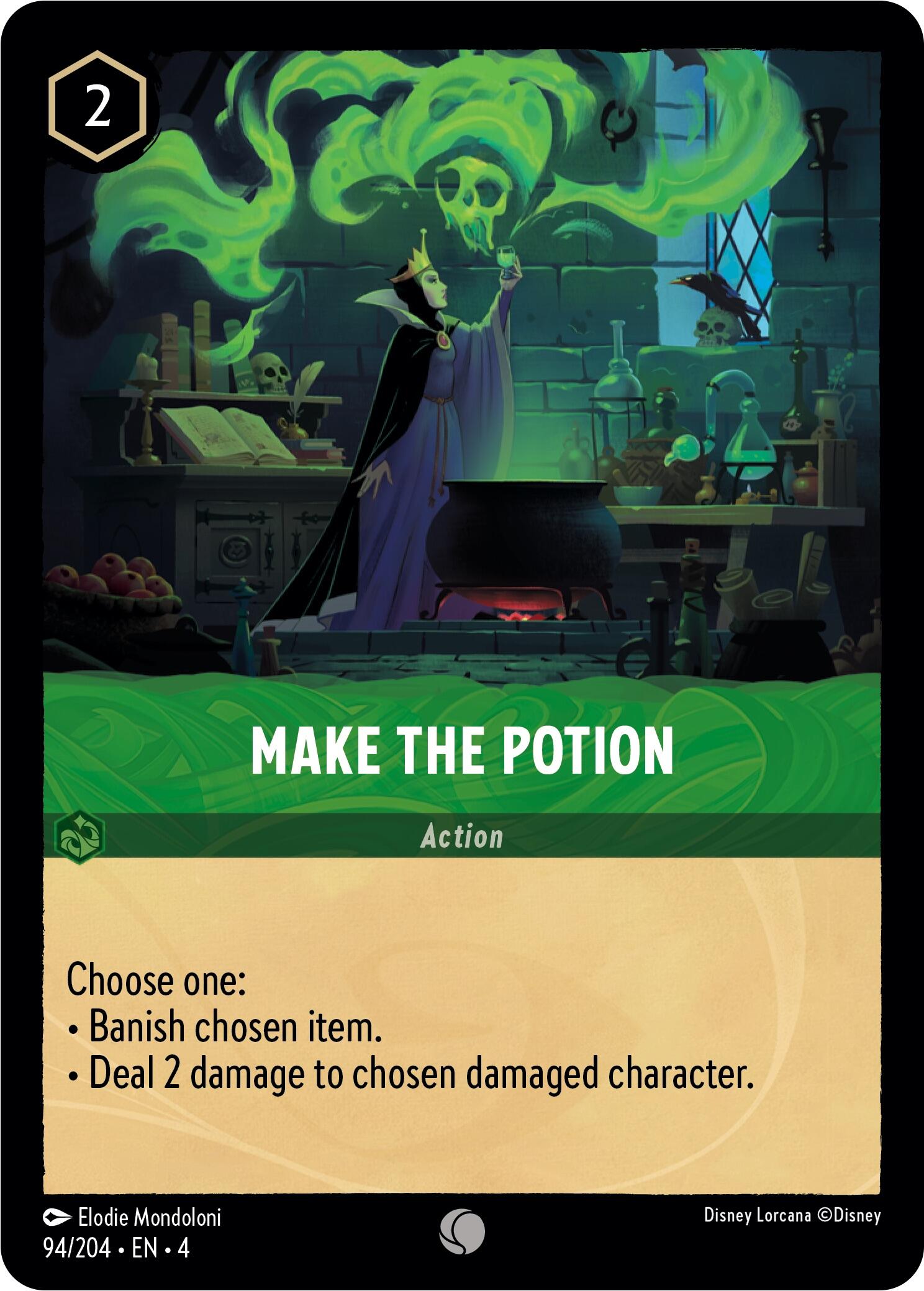 Make the Potion - Ursula's Return - Disney Lorcana