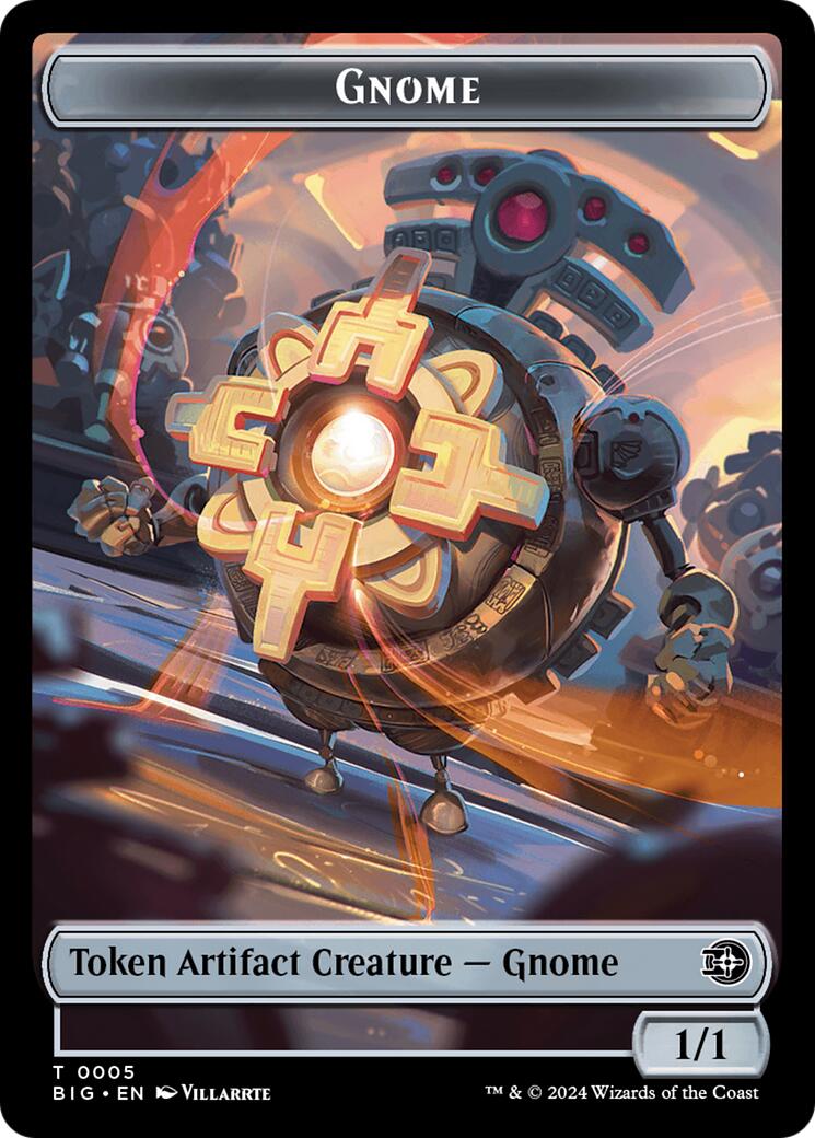 Gnome // Plot Double-Sided Token - Outlaws of Thunder Junction: The Big ...