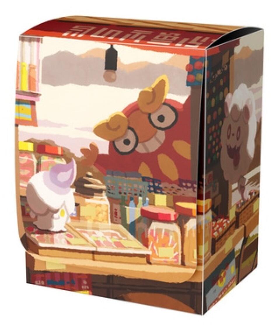 Pokemon Center Japan Exclusive: Darumaka Kitakami Stall Deck Box ...