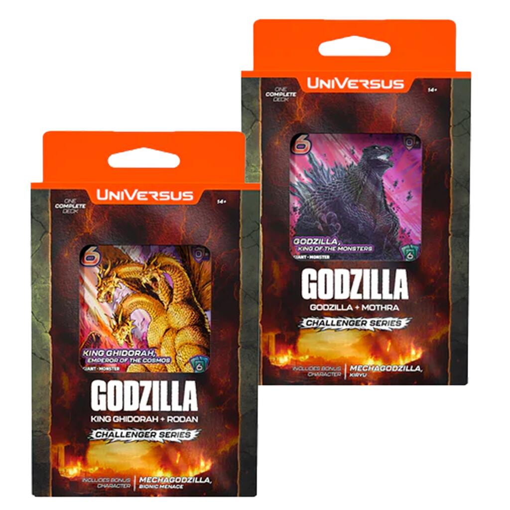 Challenger Series: Godzilla and King Ghidorah Deck Bundle [Set of 2 ...