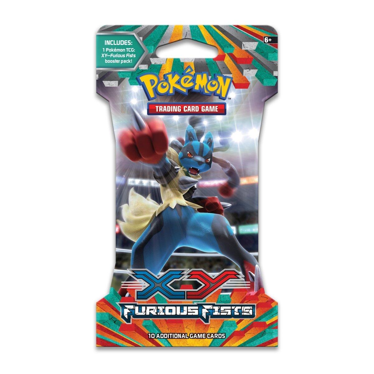 Furious Fists Sleeved Booster Pack - XY - Furious Fists - Pokemon