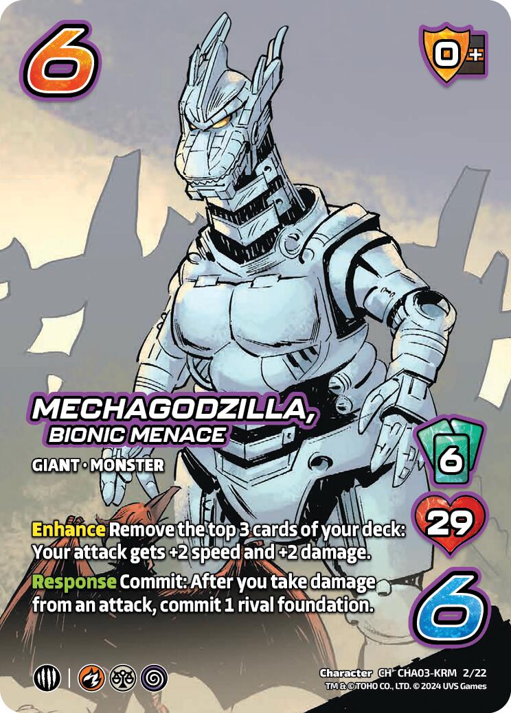 Mechagodzilla, Bionic Menace - Challenger Series: Godzilla - UniVersus