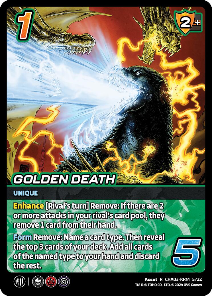 Golden Death - Challenger Series: Godzilla - UniVersus