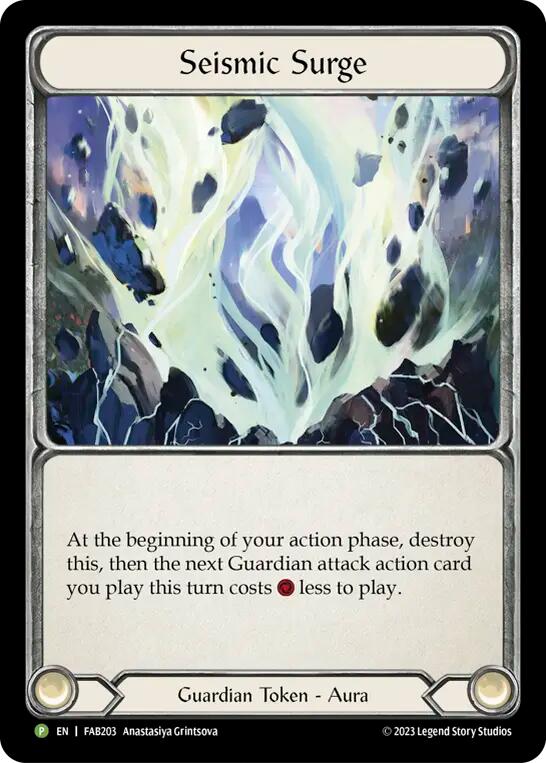 Seismic Surge - FAB203 - Flesh and Blood: Promo Cards - Flesh and Blood TCG