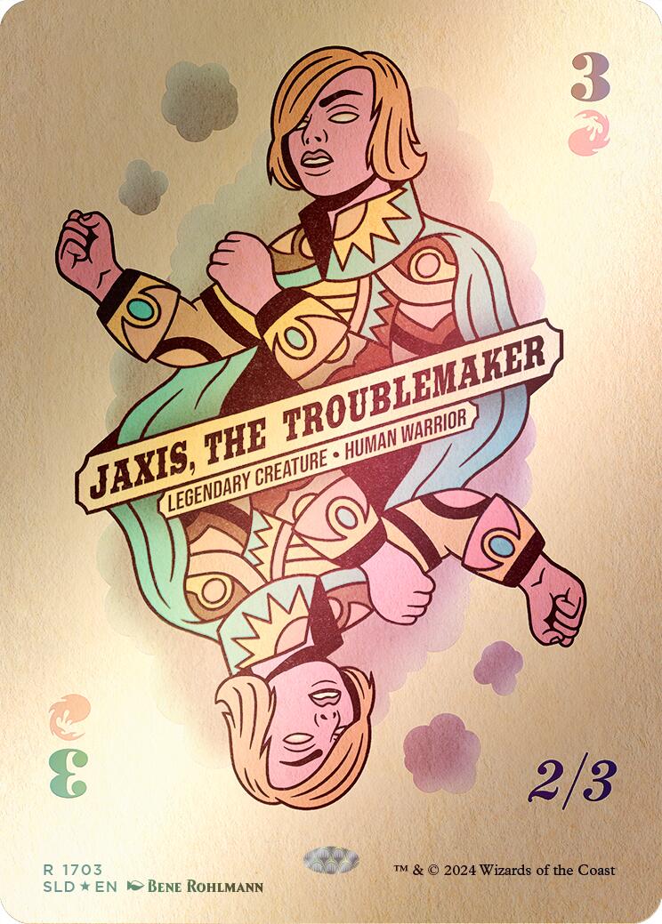 Jaxis, the Troublemaker (Rainbow Foil) - Secret Lair Drop Series - Magic: The Gathering