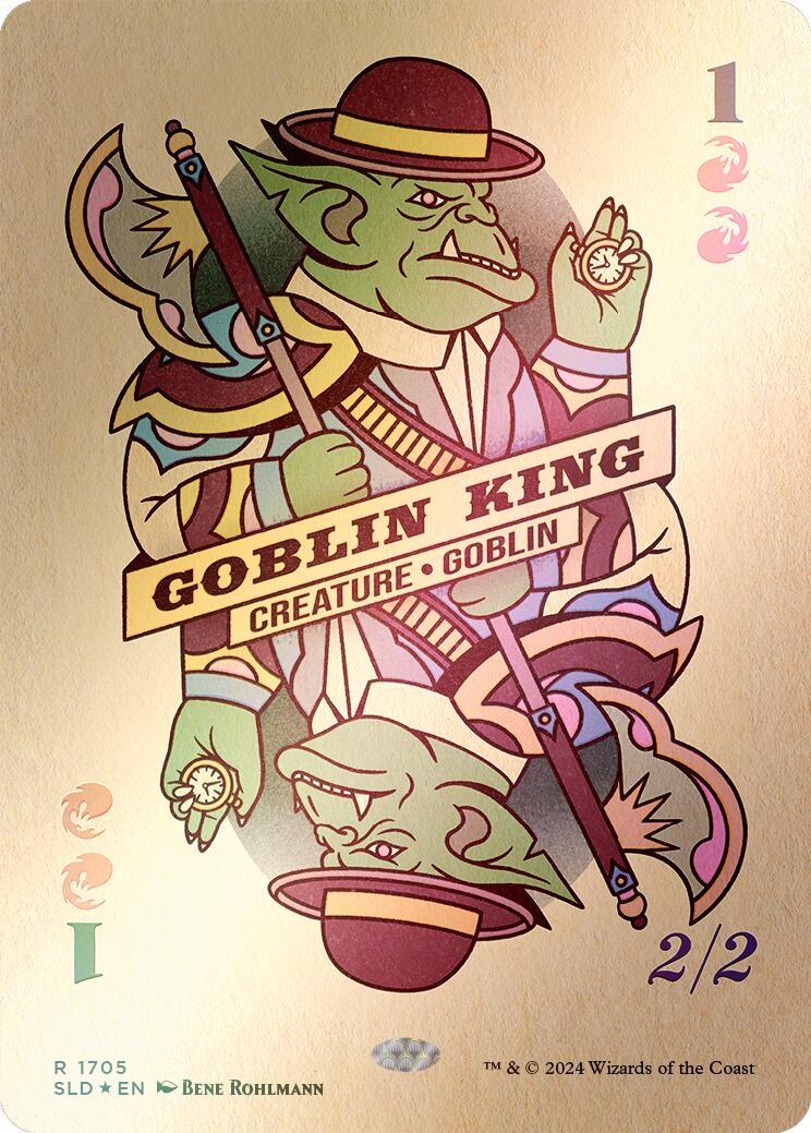 Goblin King (1705) (Rainbow Foil) - Secret Lair Drop Series - Magic ...