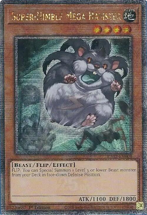 Super-Nimble Mega Hamster (Quarter Century Secret Rare) - 25th Anniversary Rarity Collection II ...