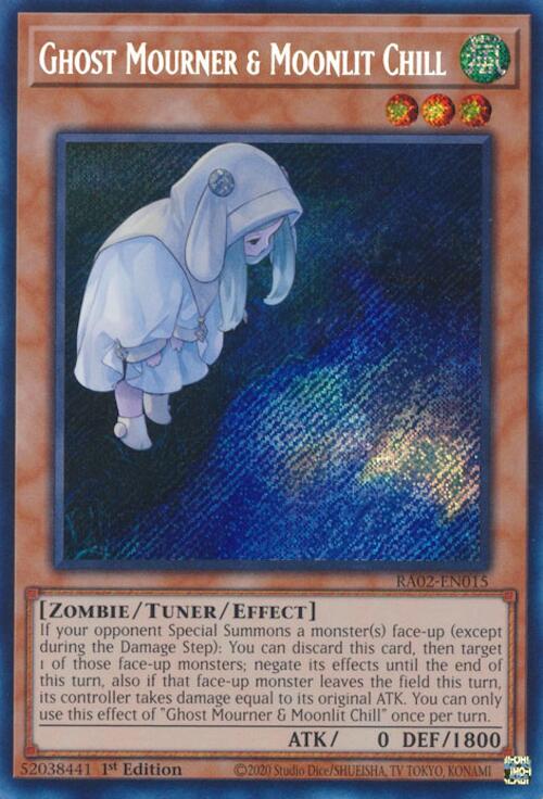 Ghost Mourner & Moonlit Chill (Alternate Art) (Secret Rare) - 25th ...