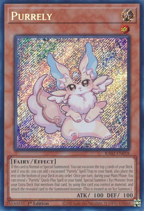 Purrely (Secret Rare) - 25th Anniversary Rarity Collection II - YuGiOh