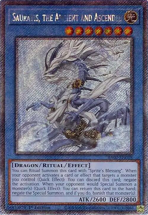 Sauravis, the Ancient and Ascended (Platinum Secret Rare) - 25th ...
