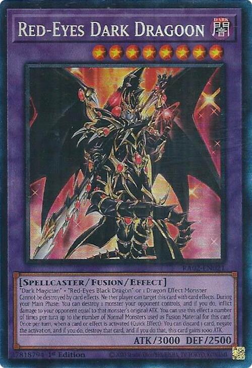 Red-Eyes Dark Dragoon (PCR) - 25th Anniversary Rarity Collection II ...