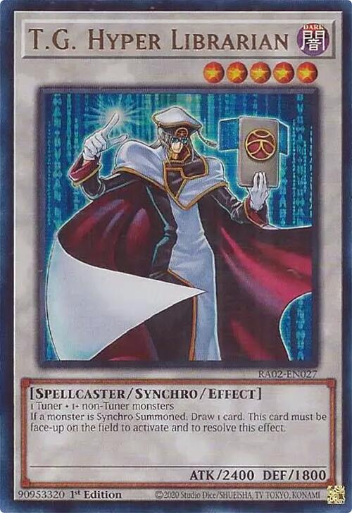 T.G. Hyper Librarian (UR) - 25th Anniversary Rarity Collection II - YuGiOh