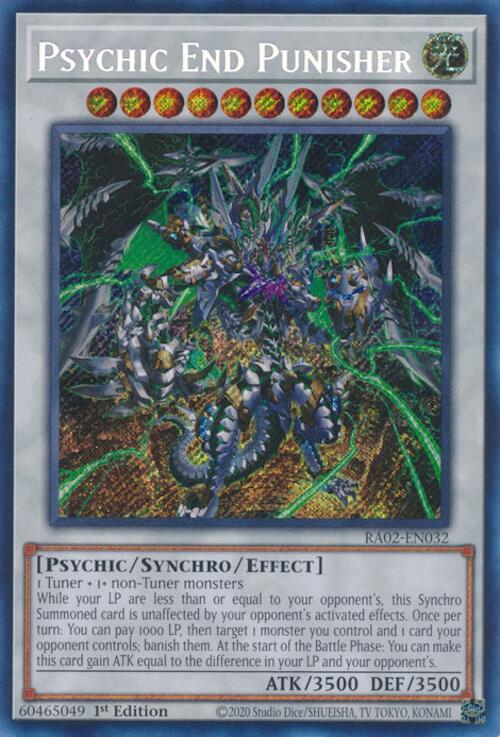Psychic End Punisher (Secret Rare) - 25th Anniversary Rarity Collection II - YuGiOh