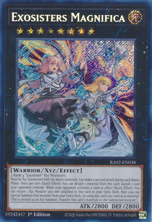 Exosisters Magnifica (Secret Rare) - 25th Anniversary Rarity Collection ...