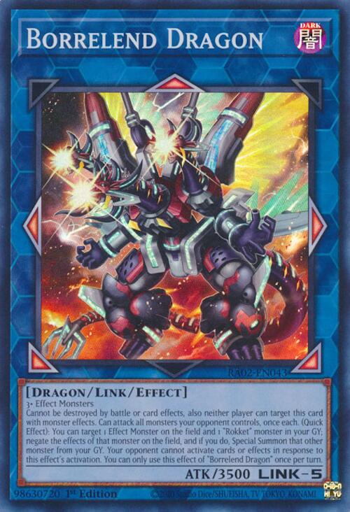 Borrelend Dragon - 25th Anniversary Rarity Collection II - YuGiOh