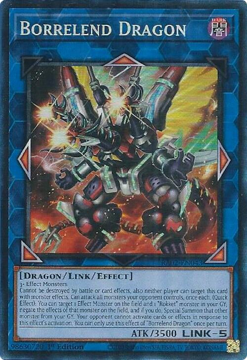Borrelend Dragon (PCR) - 25th Anniversary Rarity Collection II - YuGiOh