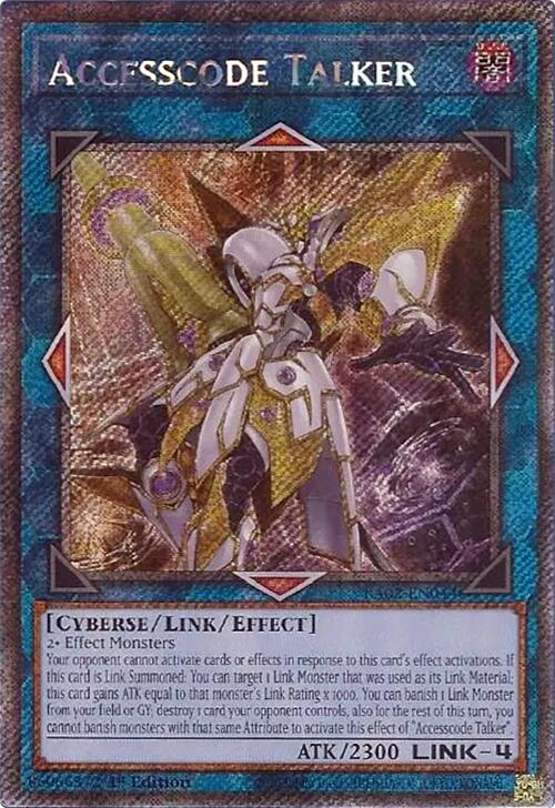 Accesscode Talker (Platinum Secret Rare) - 25th Anniversary Rarity ...
